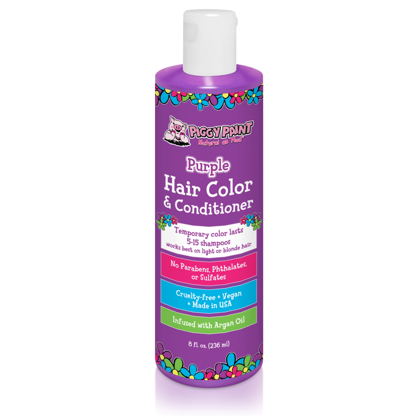 Purple Hair Color & Conditioner – Piggy Paint