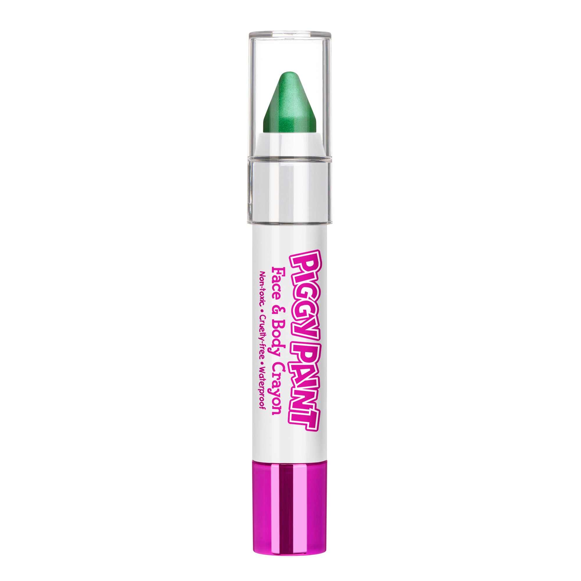 Face & Body Crayon - Giddy Up GREEN - Non-Toxic – Piggy Paint